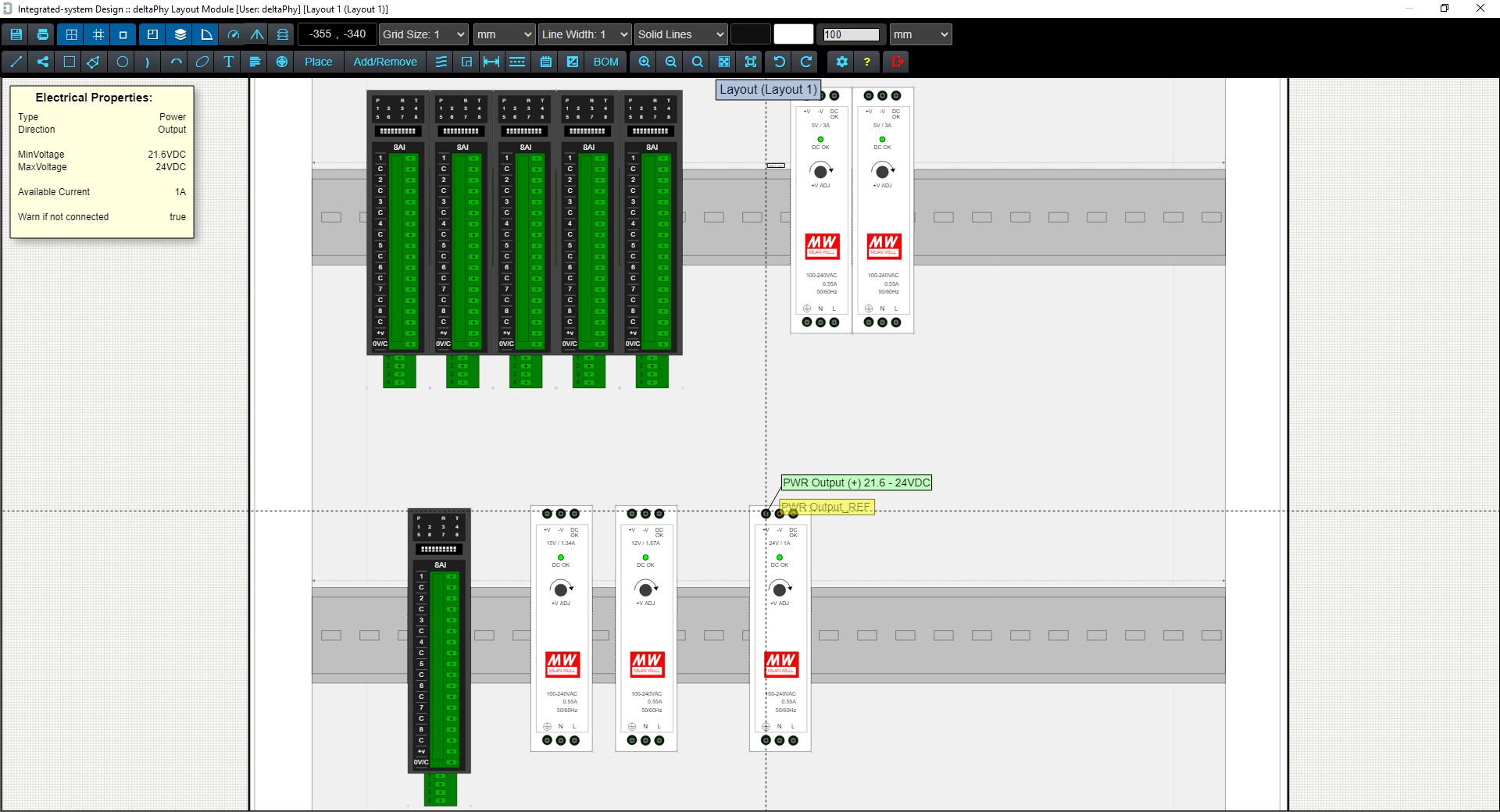 Electrical Schematic Software | Integrated-system Design by deltaPhy